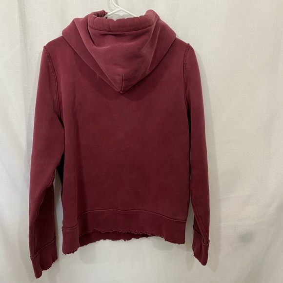 Abercrombie & Fitch | Shirts | Abercrombie And Fitch Maroon Muscle Hoodie | Poshmark